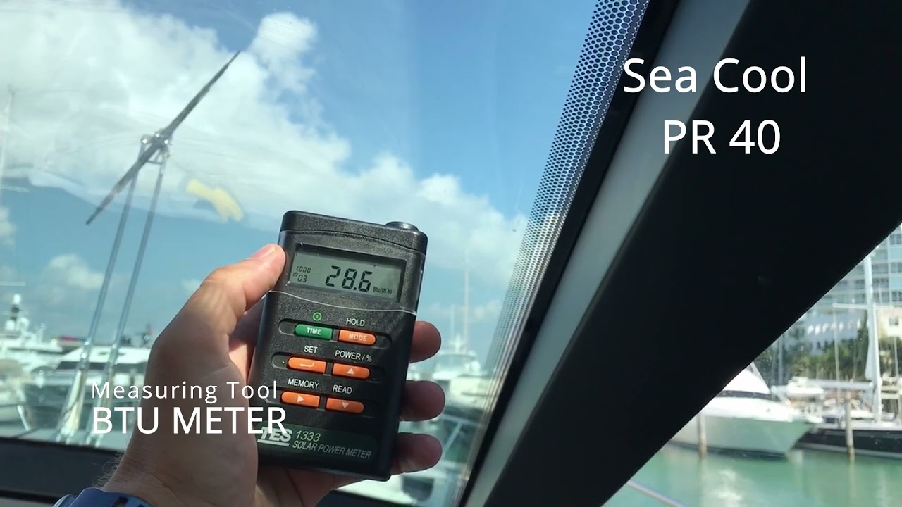 Sea Cool Demo - 3M PR 40 - YouTube