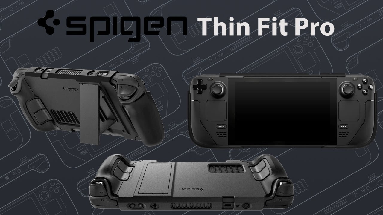 Spigen Thin Fit Pro Case for Steam Deck [Unboxing] - YouTube