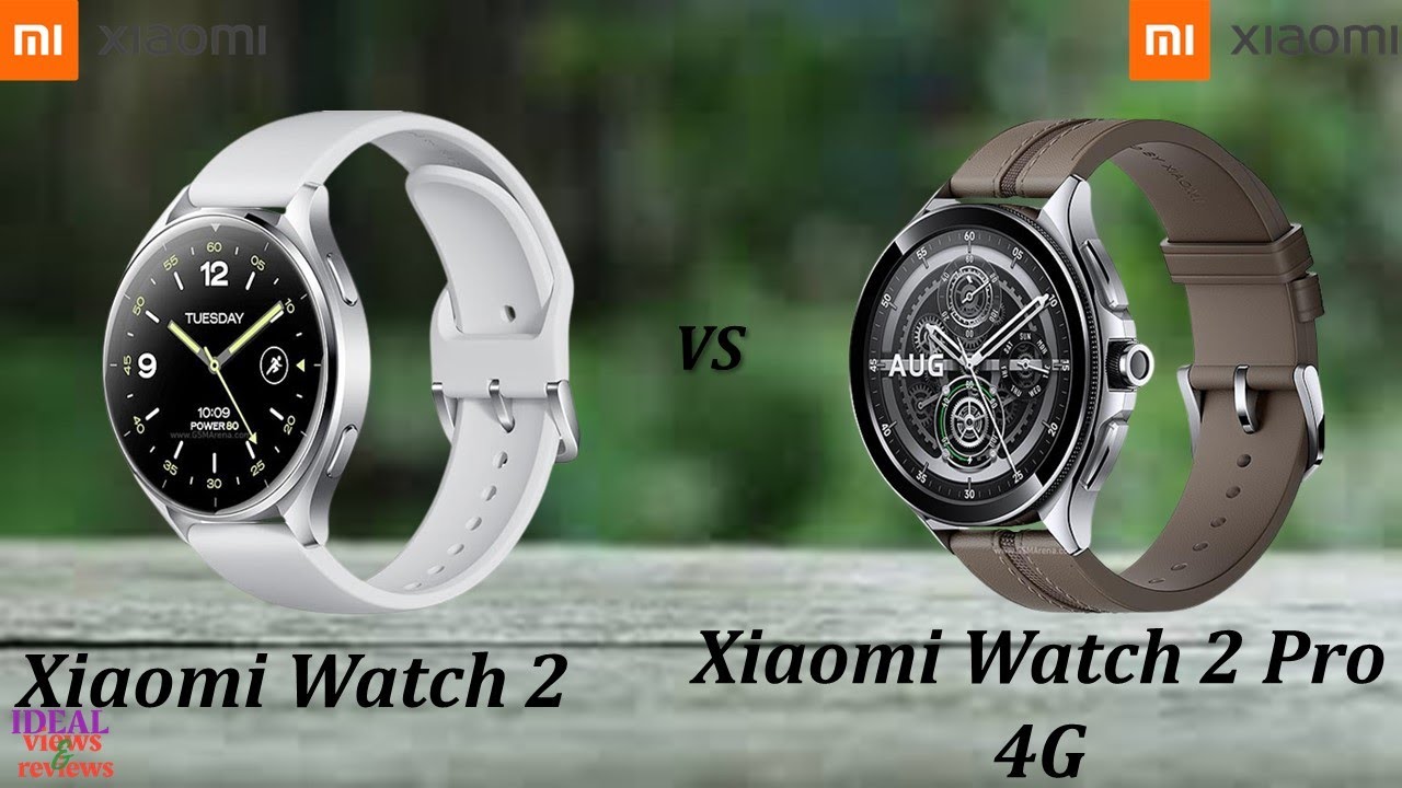 Xiaomi Watch 2 vs Xiaomi Watch 2 Pro 4G - YouTube