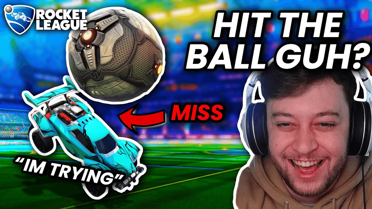 I've NEVER laughed so hard at someone missing the ball before! - YouTube