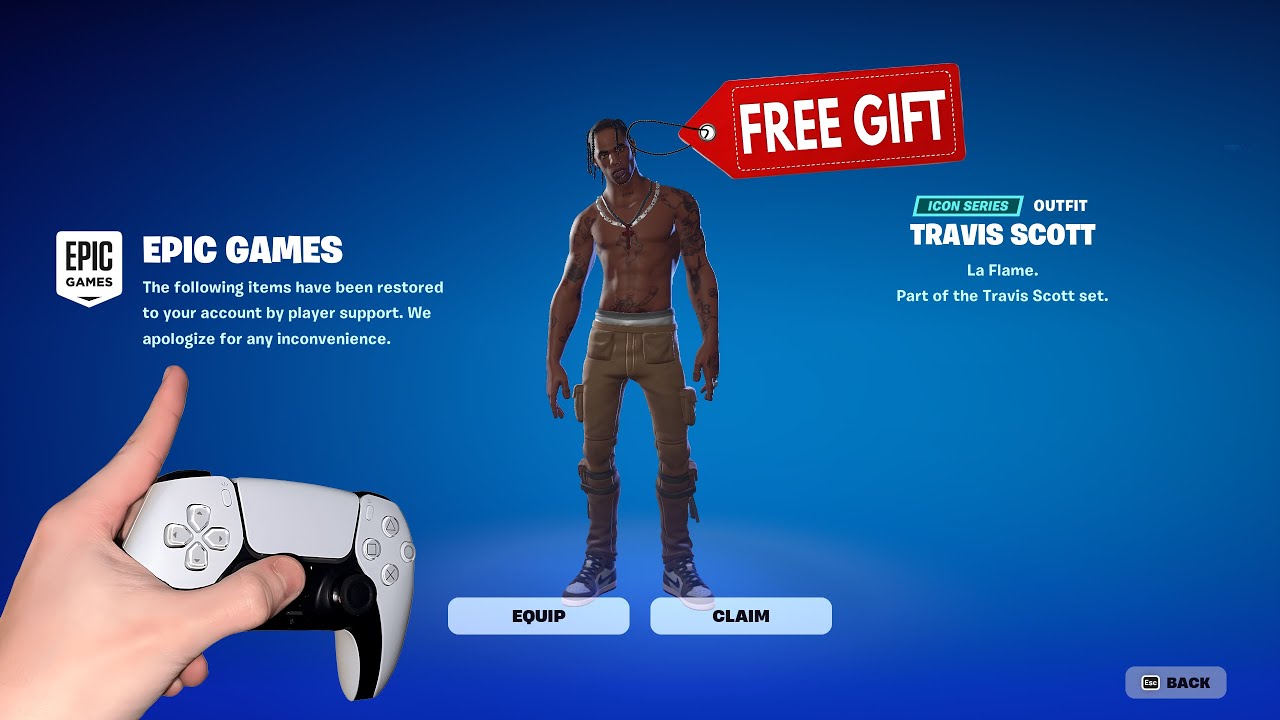 How To Get The Travis Scott Skin For FREE In Fortnite Chapter 2 Remix ...