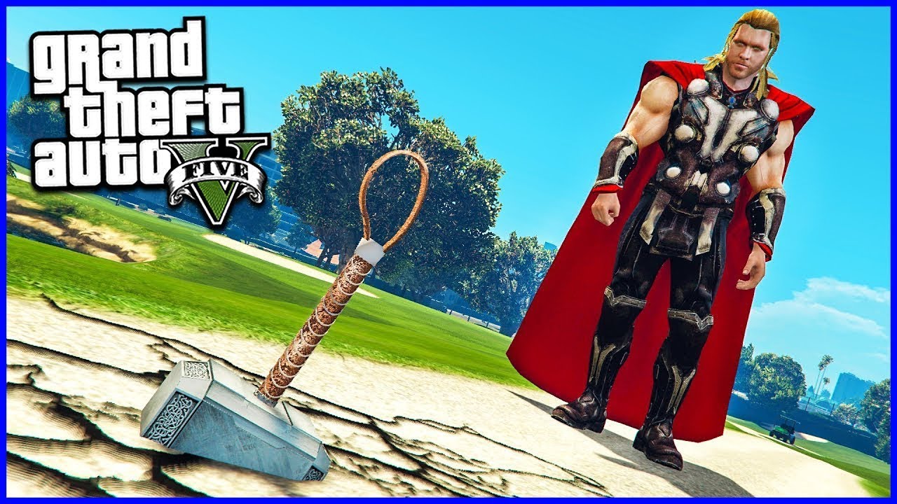 EPICKÝ THOR MOD V GTA ! (GTA 5 Módy) - YouTube