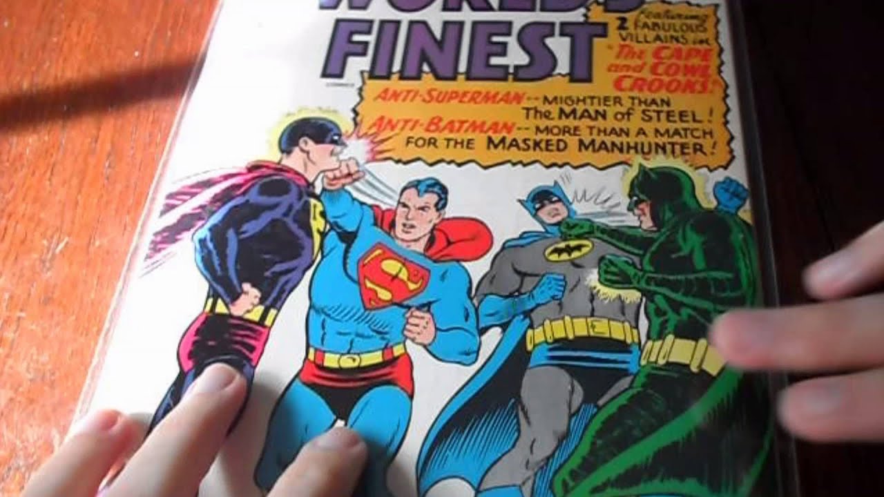 OUR COMIC COLLECTION Part 4 A Nice World s Finest Find YouTube