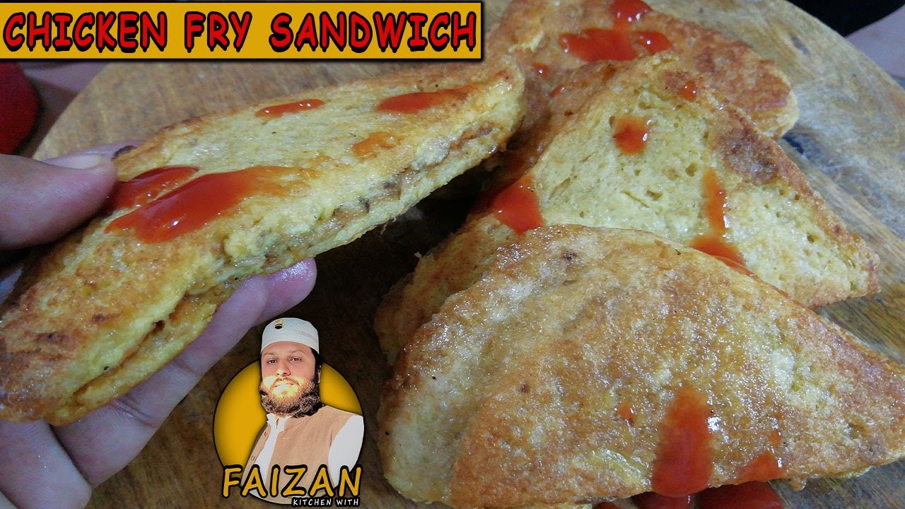 Chicken Fry Sandwich | Fry Sandwich | Tasty Sandwich Recipe | Sandwich ...