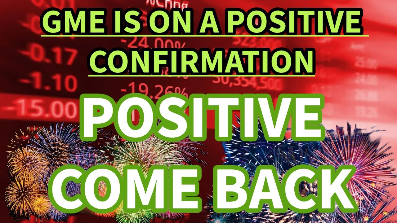 HELL YEAH......GME POSITIVE CONFIRMATION (GREAT NEWS) - YouTube