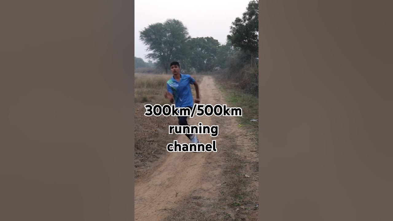 300km/500km running channel #500km - YouTube