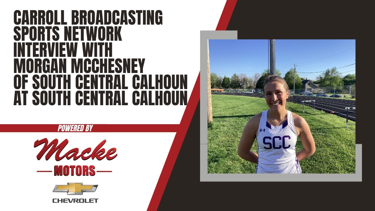 Carroll Broadcasting Sports Network interview with Morgan McChesney of ...