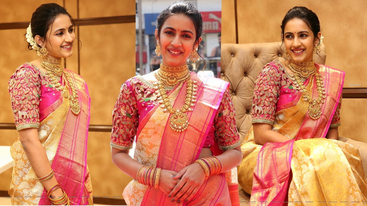Mega Daughter Niharika Konidela Launches Manepally Jewellers Showroom ...