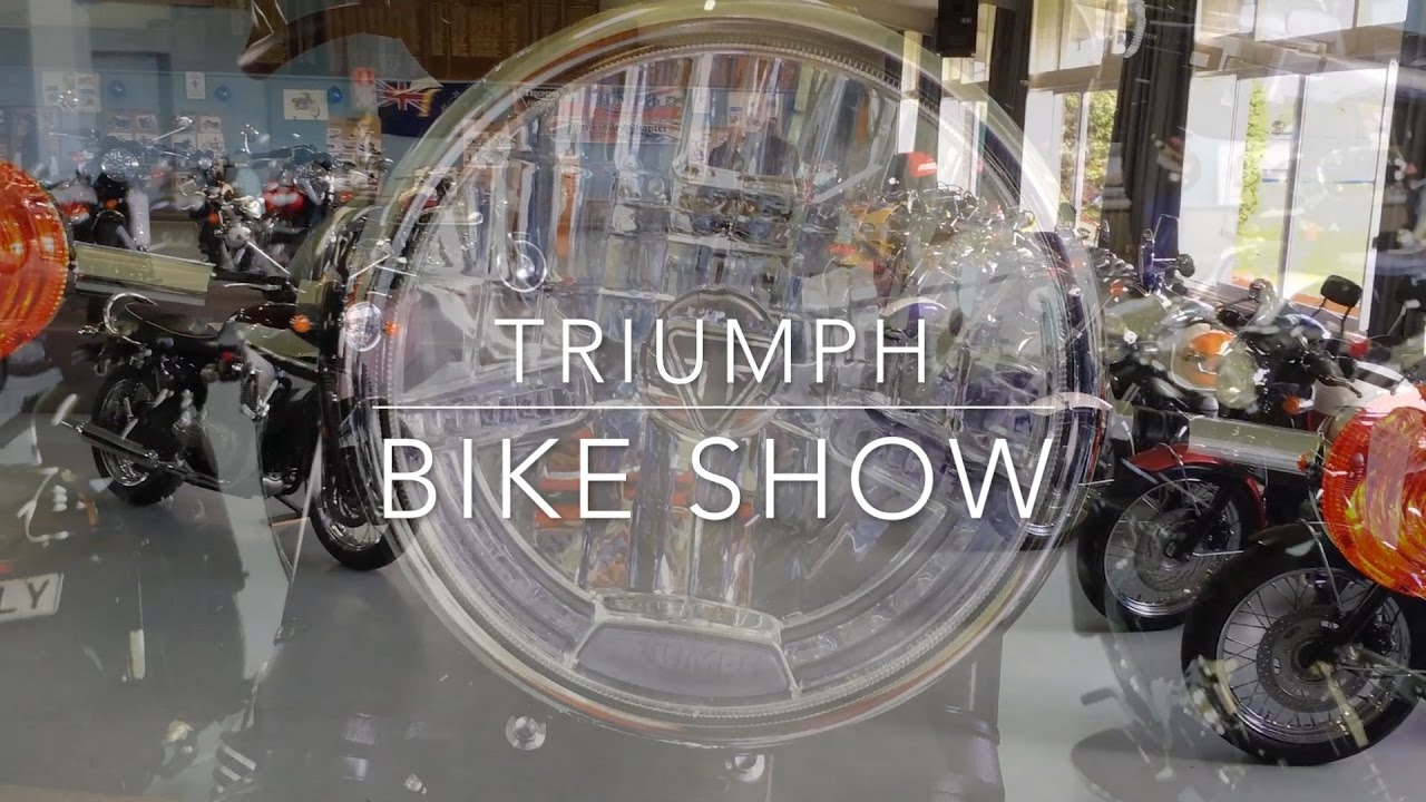Triumph Motorcycle Show 2016 - YouTube
