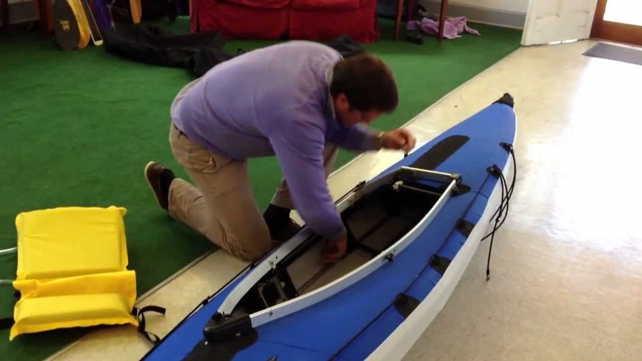 Folbot Kodiak Assembly 4 - YouTube