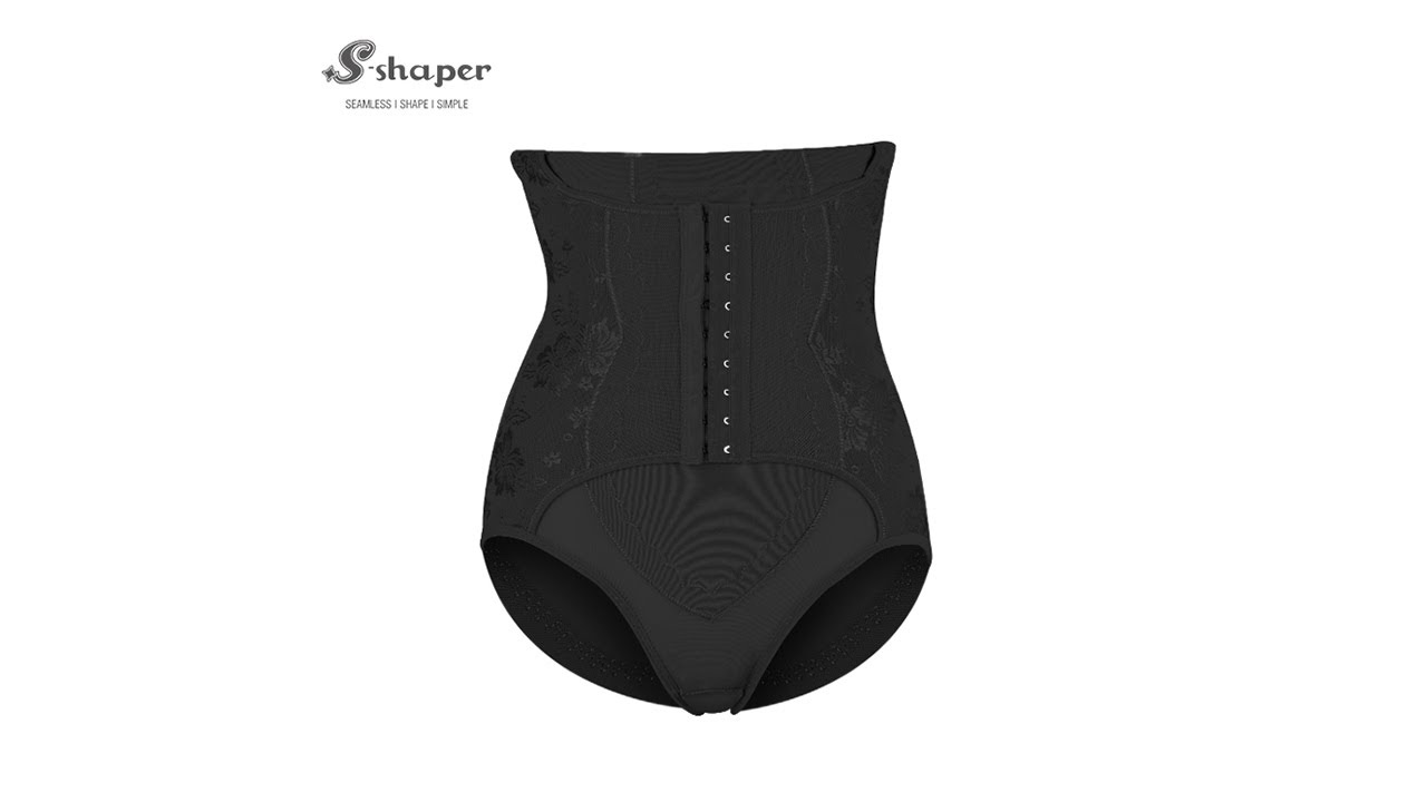 Firm Control Girdle Steel Boning Corset - YouTube