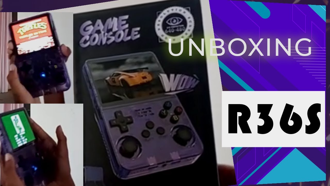 GAMING CONSOLE R36S LOOKS - YouTube