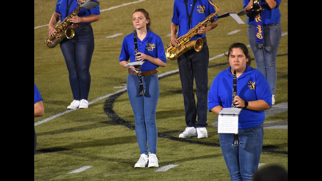 Clyde Fliers Marching Band: Halftime Show 09-25-2020 (Part 3) - YouTube
