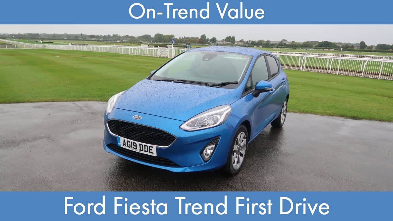 Ford Fiesta Trend First Drive: On-Trend Value - YouTube