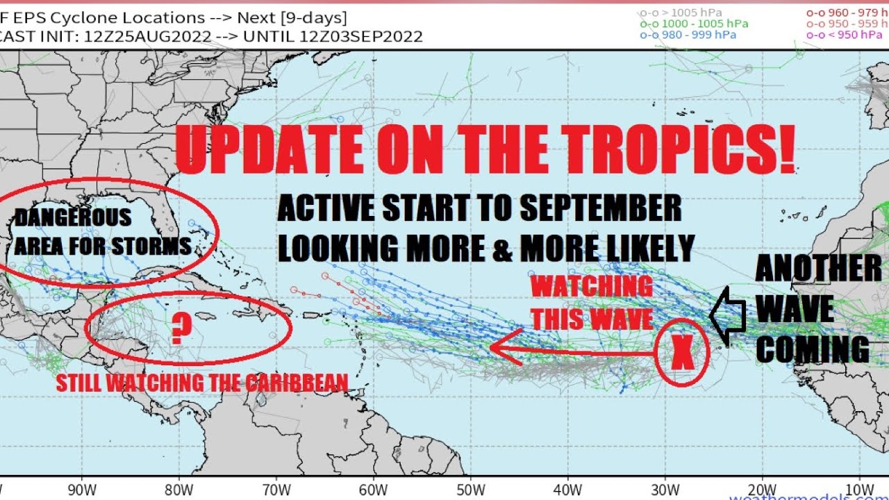 LATEST UPDATE ON THE TROPICS! Many areas to watch! Active start to ...