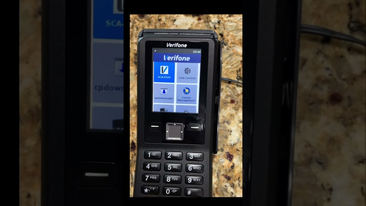 Verifone V200c TIP Set Up - YouTube