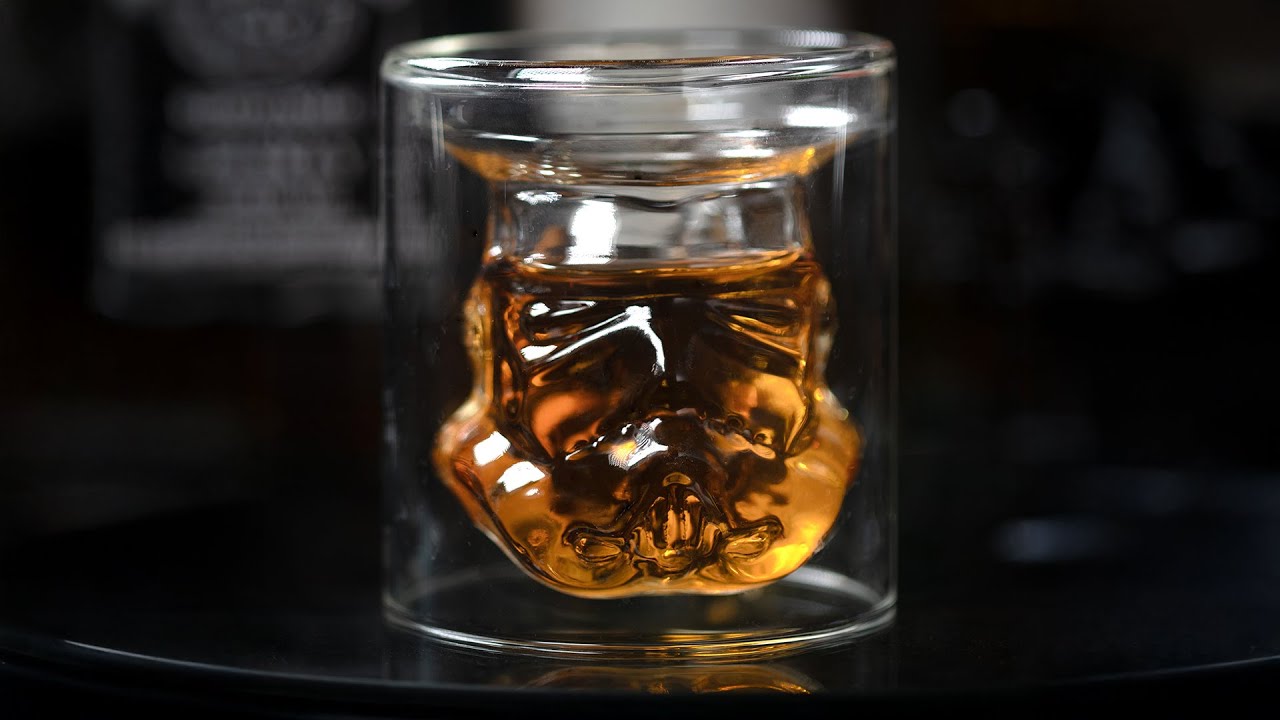 Original Stormtrooper 3D Inverted Whiskey Glass - 150ml - Thumbs Up ...