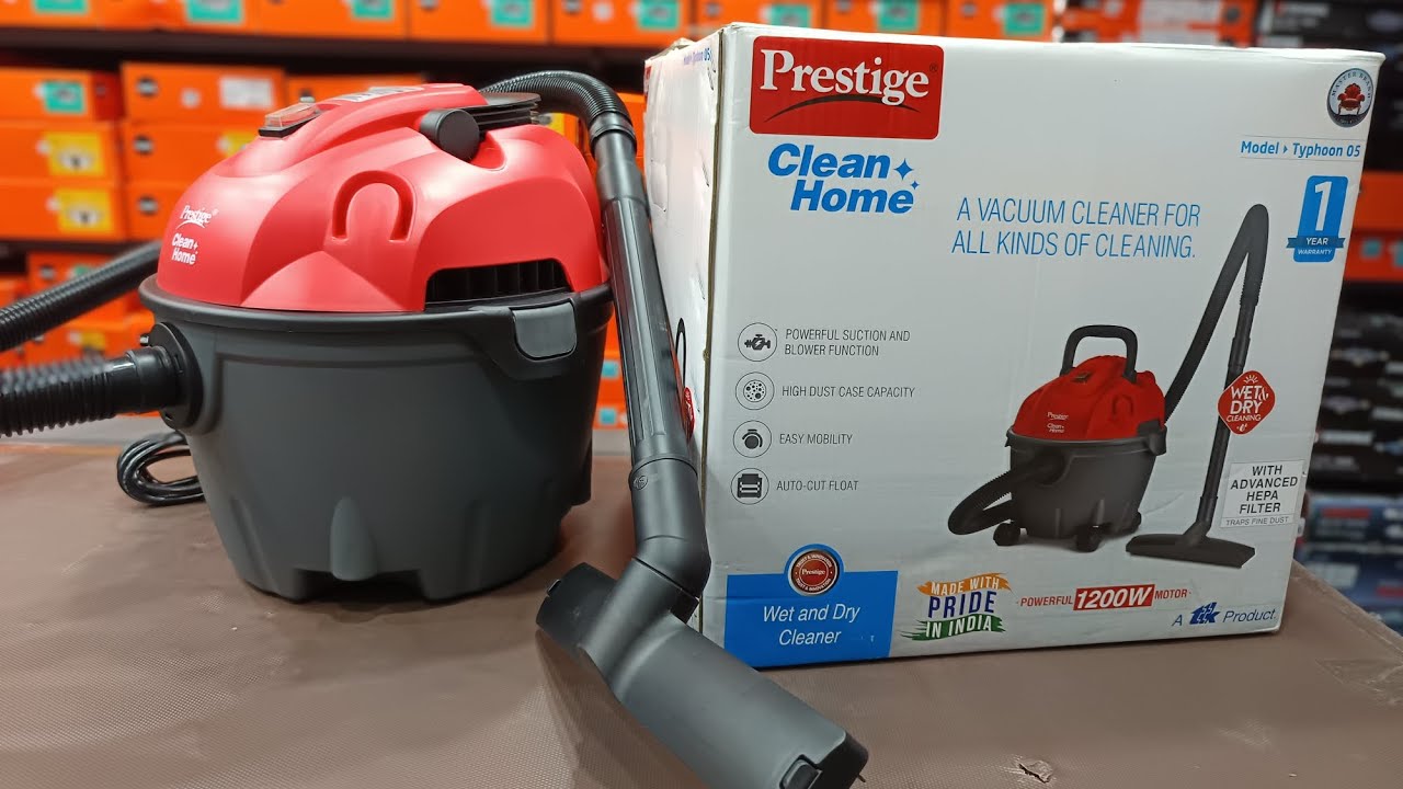 Prestige clean home vacuum cleaner|#wet & #dry cleaner |#typhoon |#high ...