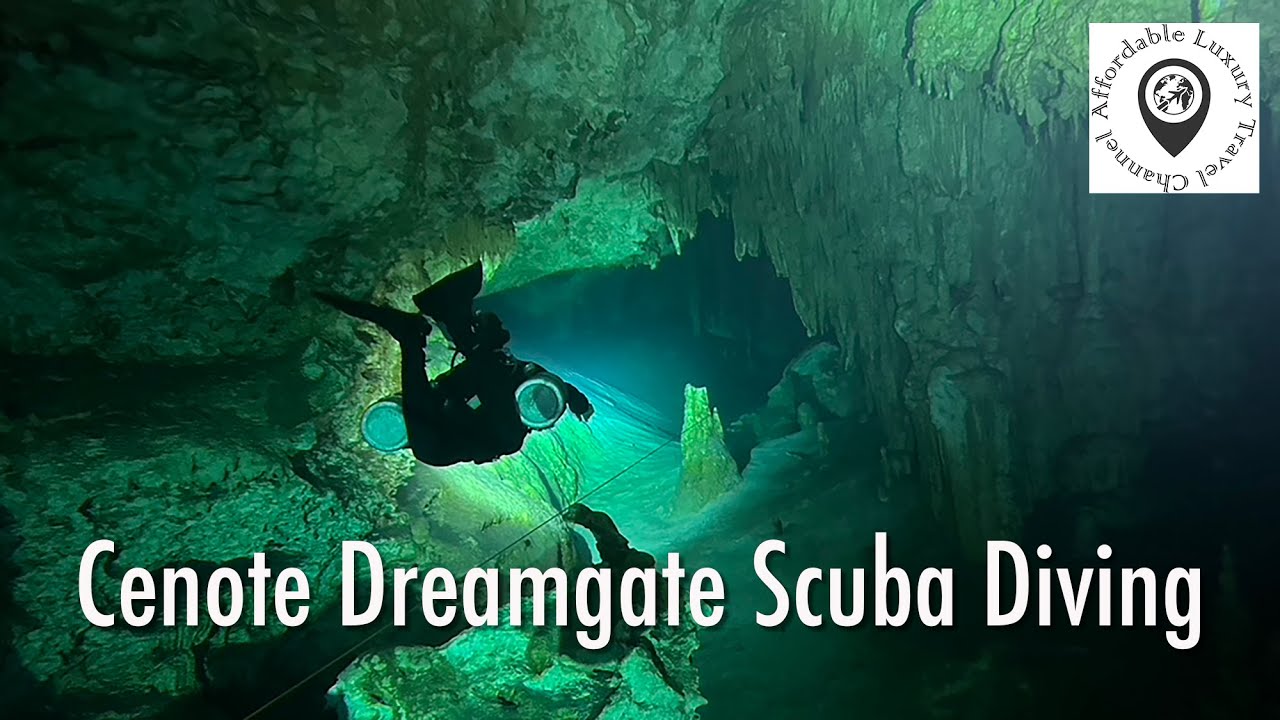Cenote Dreamgate Scuba Diving, Mexico - YouTube