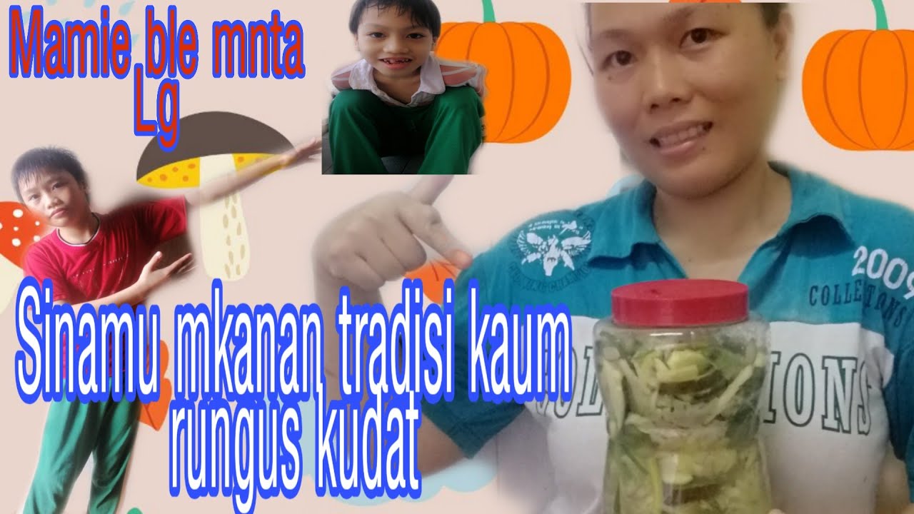 Sinamu Makanan Tradisi kaum Rungus - YouTube