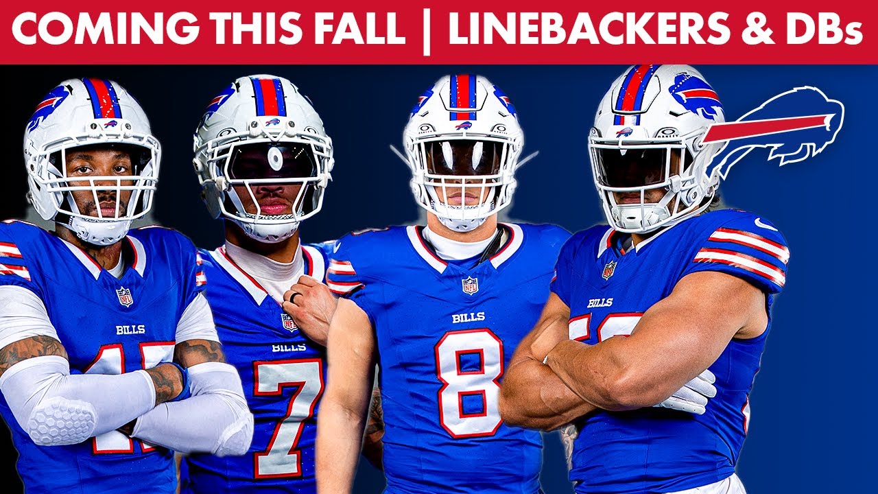 Coming This Fall: Linebackers and Defensive Backs | Buffalo Bills - YouTube