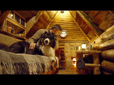 Cabin Life with My Aussie Dog. 20 Minutes of Pure Peace [No Talking]