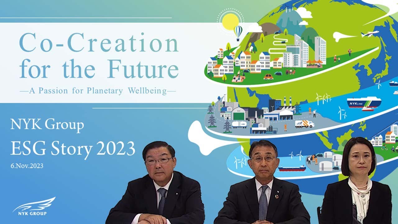 Presentation Meeting for NYK Group ESG Story 2023 (including Q&A) - YouTube