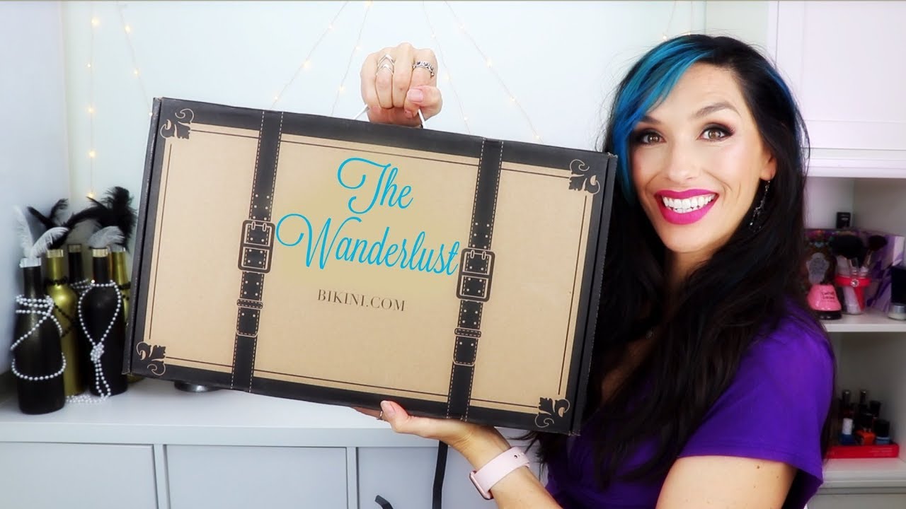 The Wanderlust box: Maldives Edition Unboxing | Bikini.com - YouTube