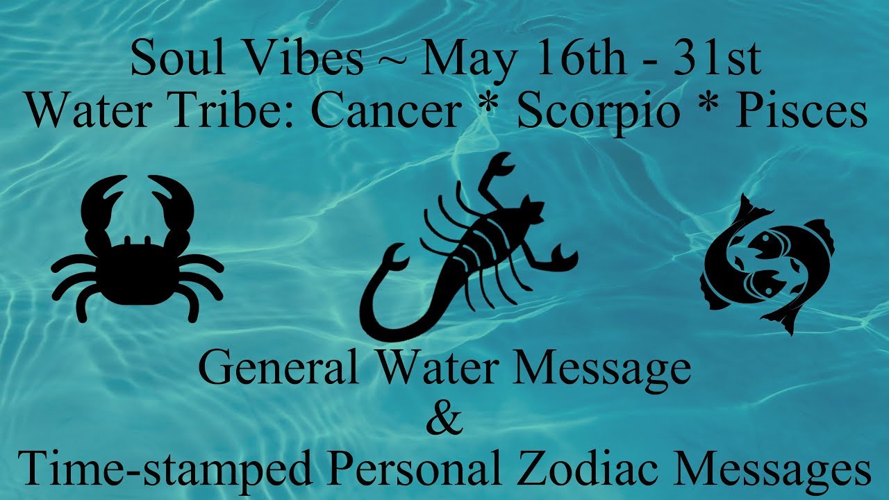 A New Day Is Dawning! ~ Time-stamped ~ Water Signs May 16th * 31st ...