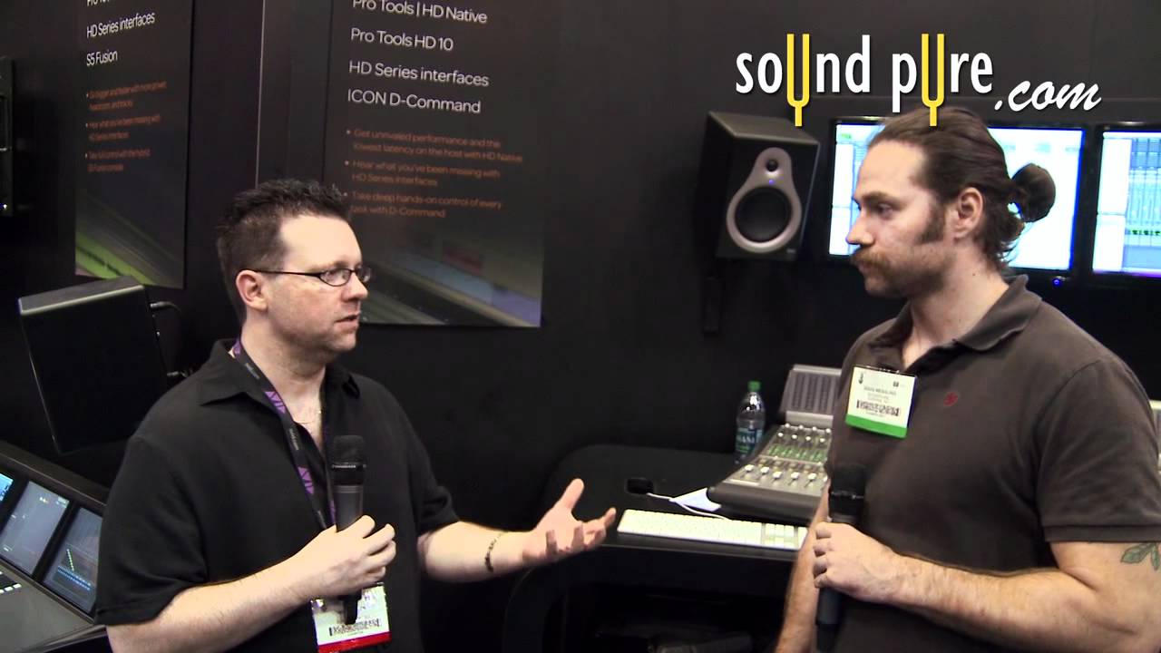 Avid Pro Tools 10 HDX Cards - Interview with Max Gutnik - AES 2011 ...