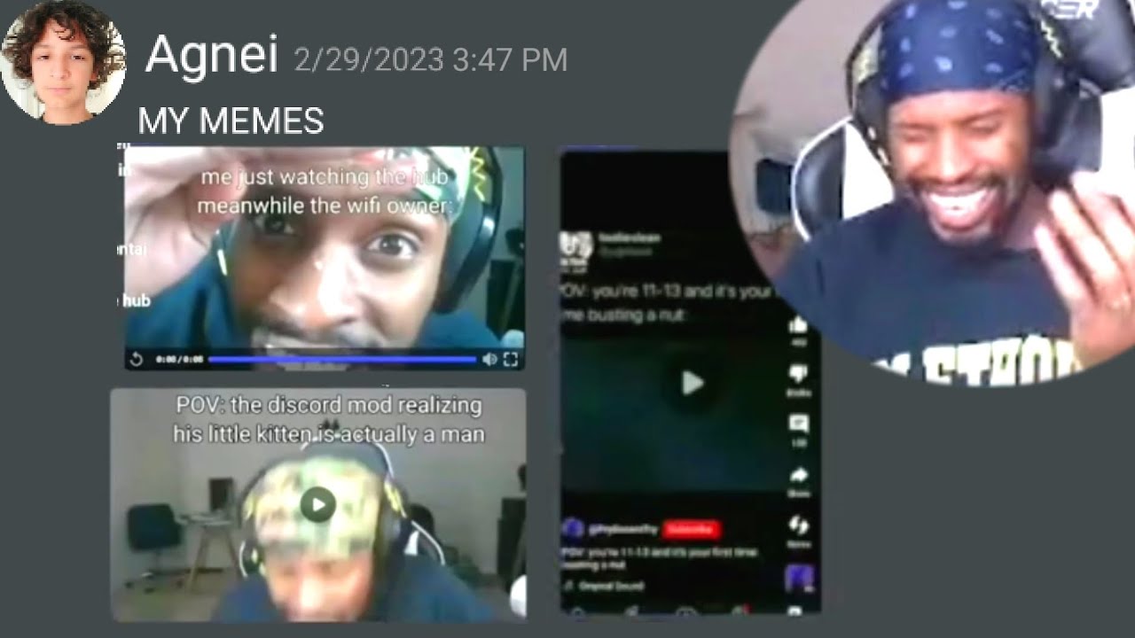 Duckydee reacts to my wild memes.... - YouTube