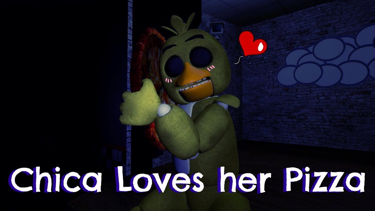 Chica Loves her Pizza - YouTube