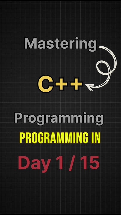 "Day 1 of my 15-day C++ challenge! Follow my coding journey! #CPlusPlus #CodingChallenge # ...