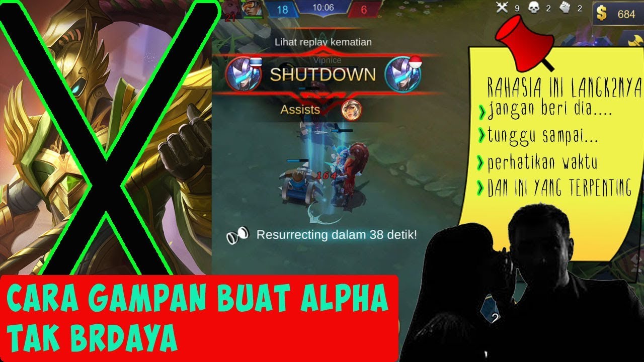 TERUNGKAP!! KELEMAHAN FATAL dan CARA MENGALAHKAN ALPHA Dengan Mudah ...