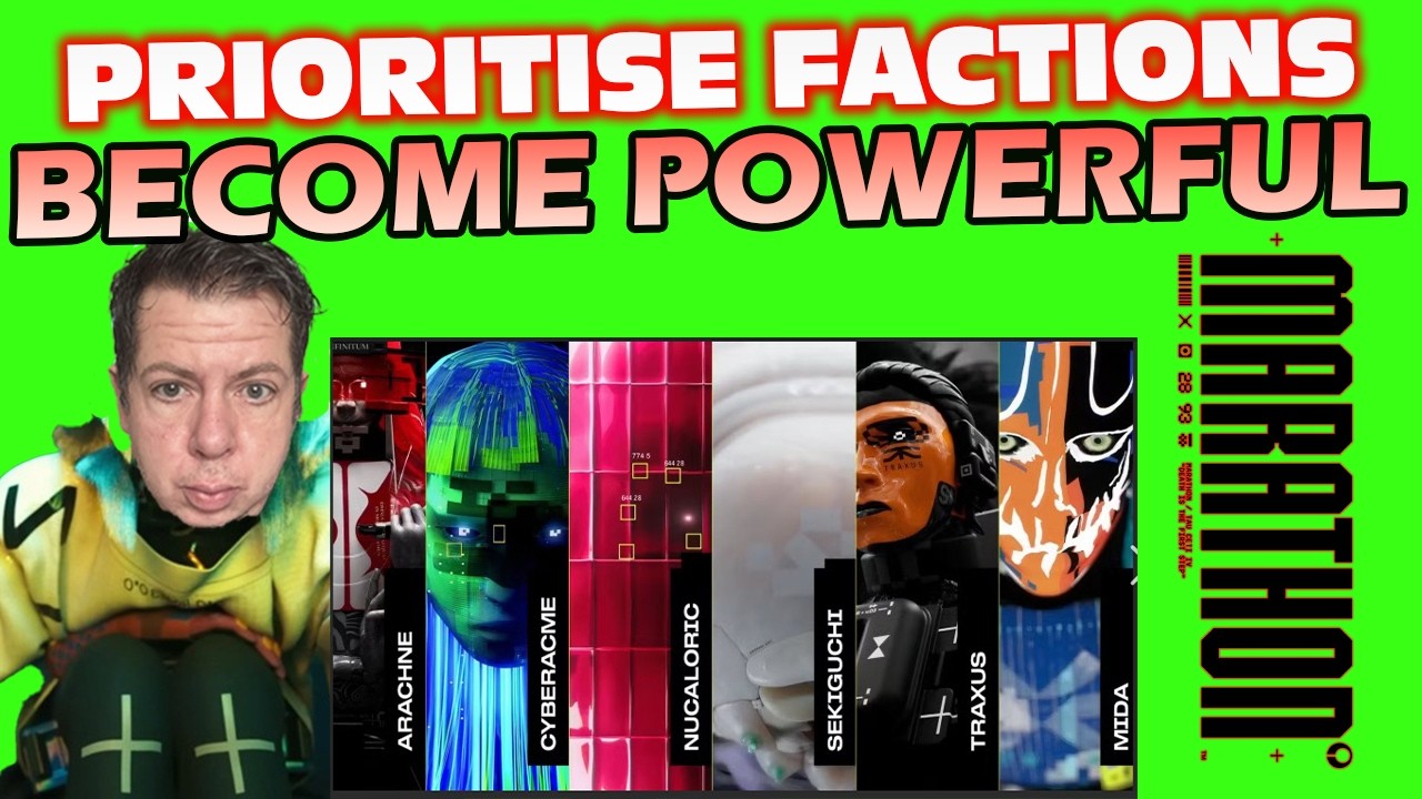 MARATHON - FACTIONS WILL MAKE YOU GOD! Play More And Get Stronger ...