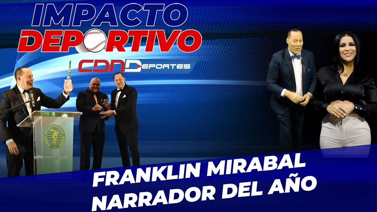 FRANKLIN MIRABAL GANA PREMIO NARRADOR DEL AÑO - YouTube