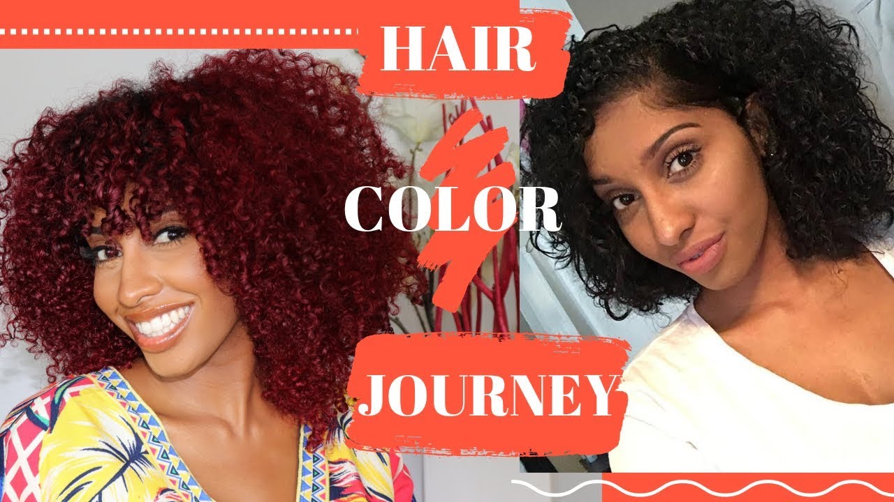 My Hair Color Journey! (Sully G) - YouTube