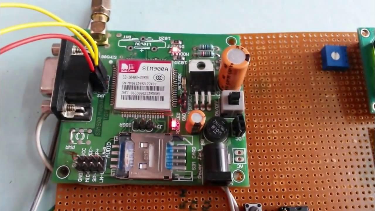 Gsm based home security system - awesome engineering project - YouTube