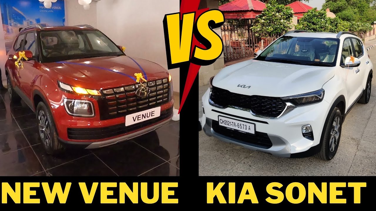 Hyundai Venue Facelift 2022 Vs Kia Sonet 2022 Full Comparison Is hyundai-venue-facelift-2022-vs-kia-sonet-2022-full-comparison-is