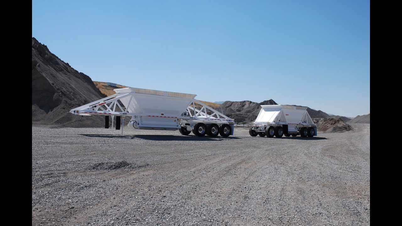 RANCO 10-Axle Bottom Dump Train - YouTube