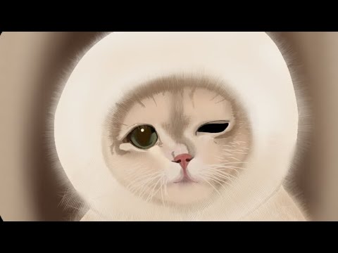 IBIS PAINT🎨 cute cat DGTAL ART - YouTube