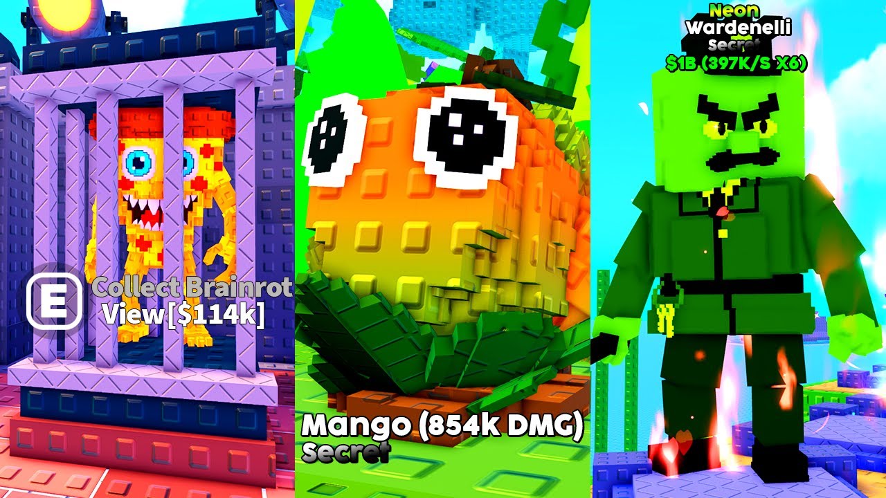 🥭 MANGO PLANTS vs BRAINROT! ATUALIZAÇÃO NOVO BRAINROT BOSS RARO! 💀 ...