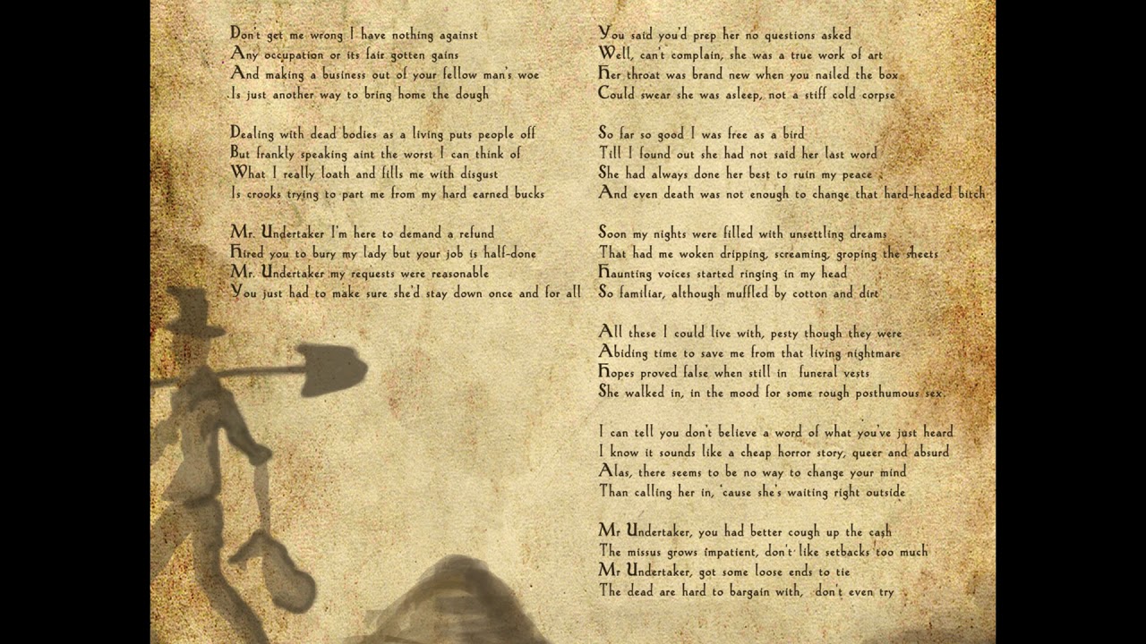 Bard Noir - Mr Undertaker - YouTube