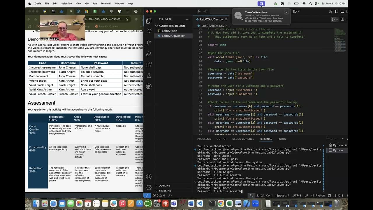Lab02 Algorithm Design - YouTube