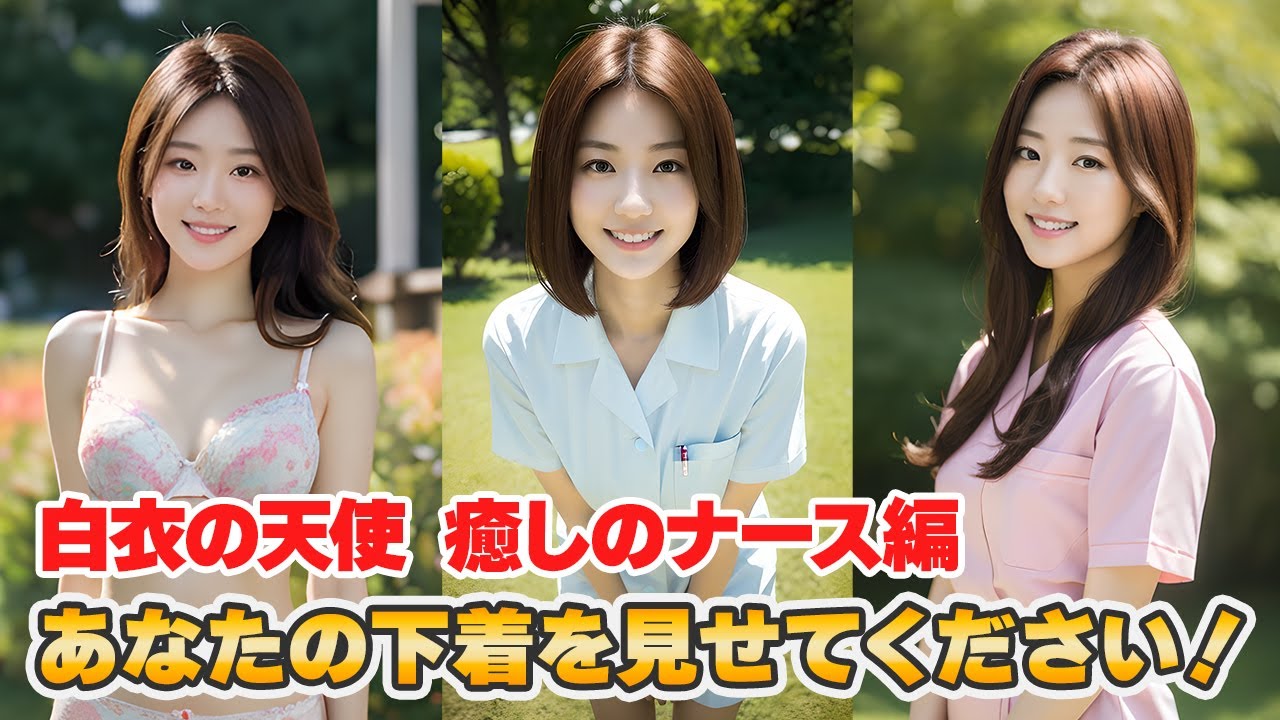 あなたの下着を見せて下さい!【白衣の天使 癒しのナース編】 Can I See Your Underwear Ai Lookbook