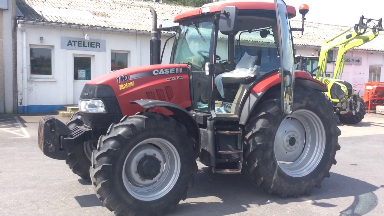 CASE IH MAXXUM 110 (2011) - YouTube