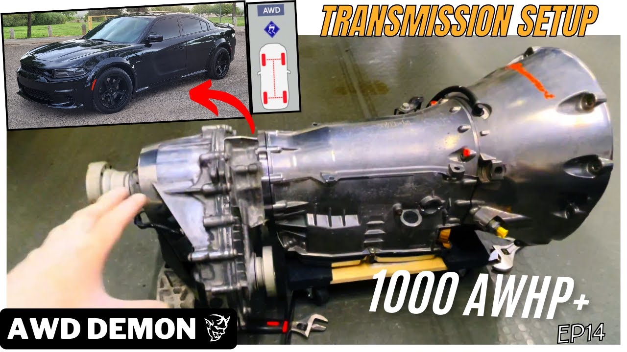 SHOWCASING our all NEW AWD Transmission SETUP for our ONE of a kind ...
