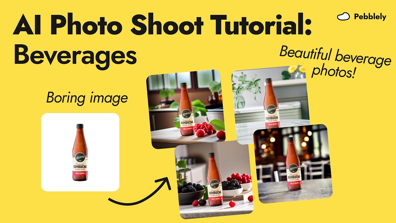 How to Generate Professional Beverage Product Photos with AI - YouTube