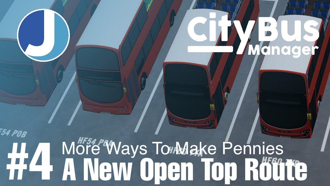 More Open Top Buses | City Bus Manager | Episode 4 - YouTube