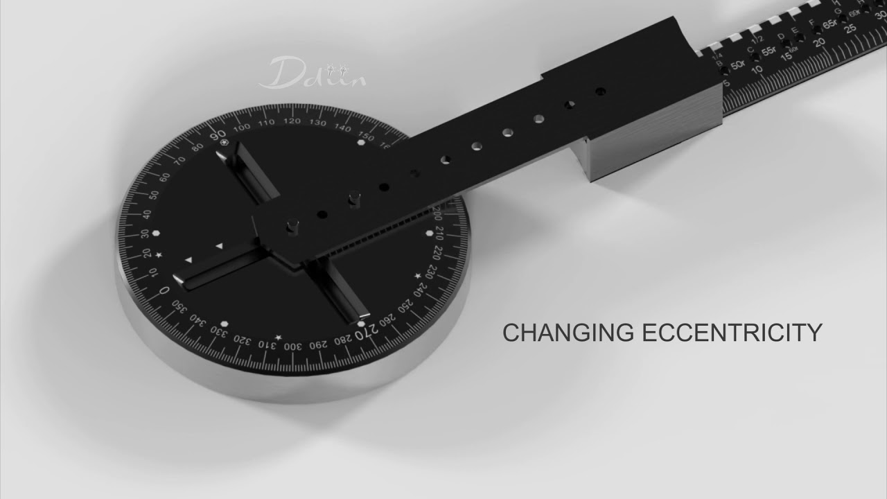 Exlicon - How to draw ellipse with eccentricity - YouTube